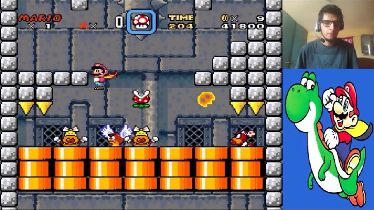 SUPER MARIO WORLD - Best Hack Ever :v (Gameplay by BorisPow) - YouTube