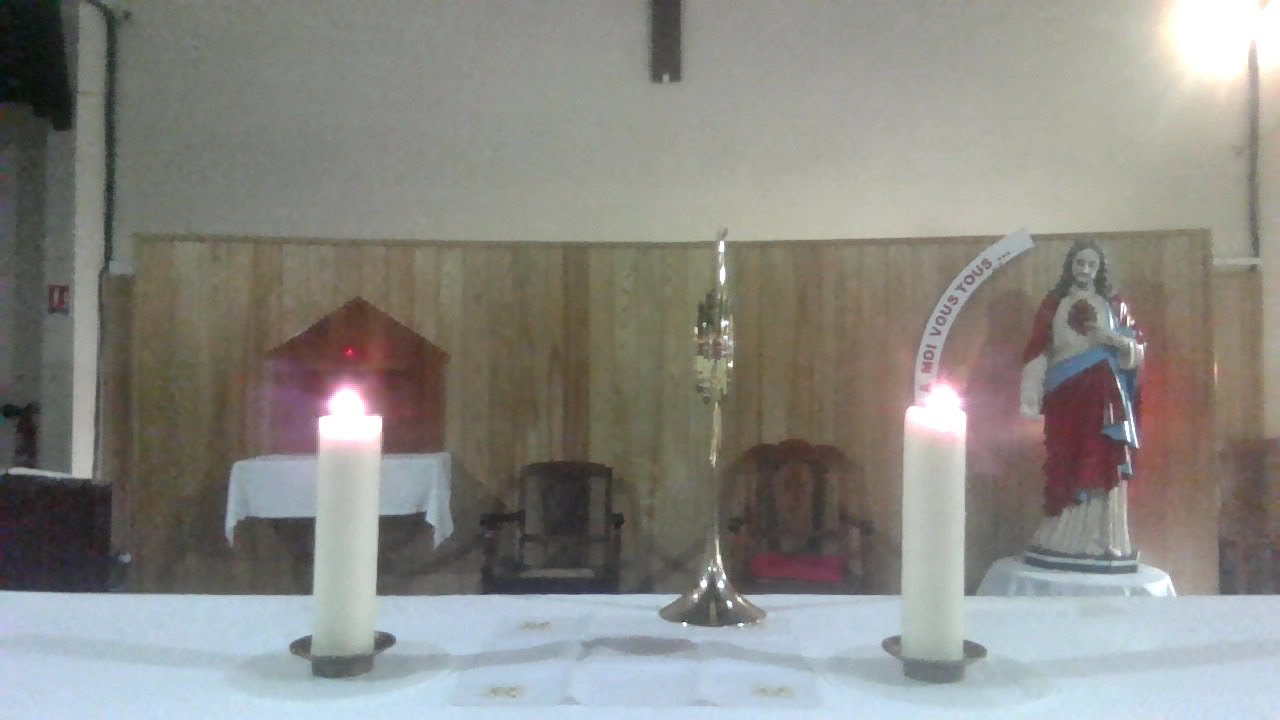 adoration et messe du 08/04/2020 - YouTube