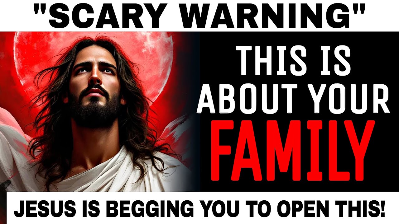 God Says: "JESUS IS BEGGING YOU TO OPEN THIS BEFORE...." God Message👆 ...