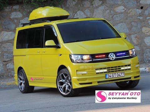 SEYYAH OTO - Satılık - 2017 Sıfır Vip Transporter 140 DSG Otomatik Vites Özel Tasarım Sarı CivCiv