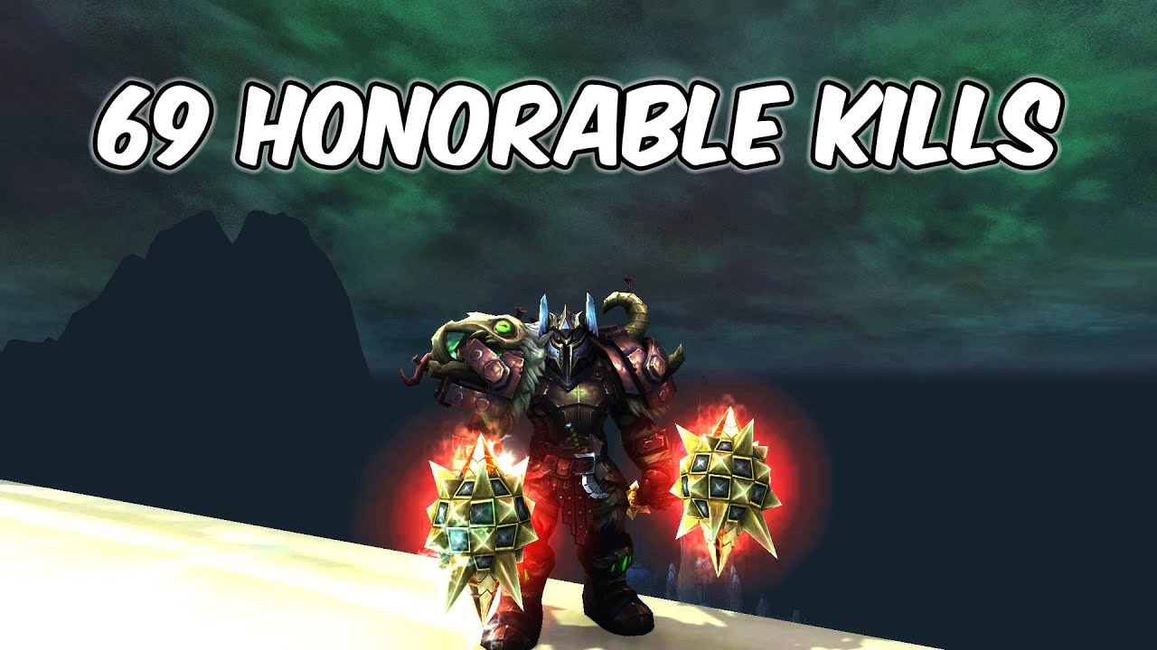 69 HONORABLE KILLS - 9.2.7 Fury Warrior PvP - WoW Shadowlands PvP - YouTube