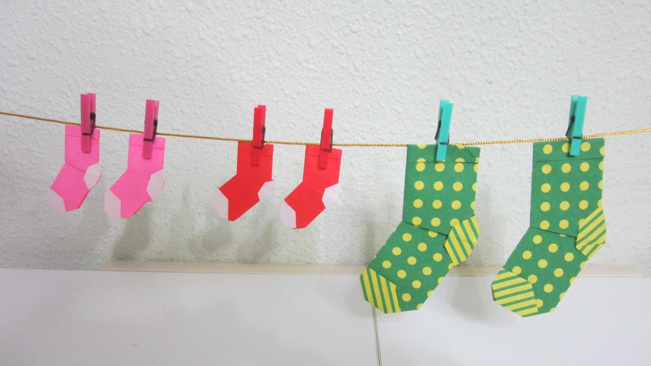 INTRODUCTION - Origami Socks - YouTube