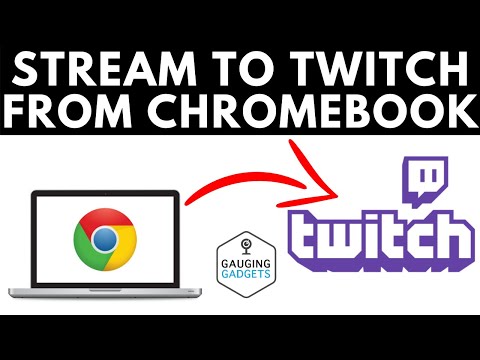How to Stream to Twitch from Chromebook - Live Stream on Chromebook