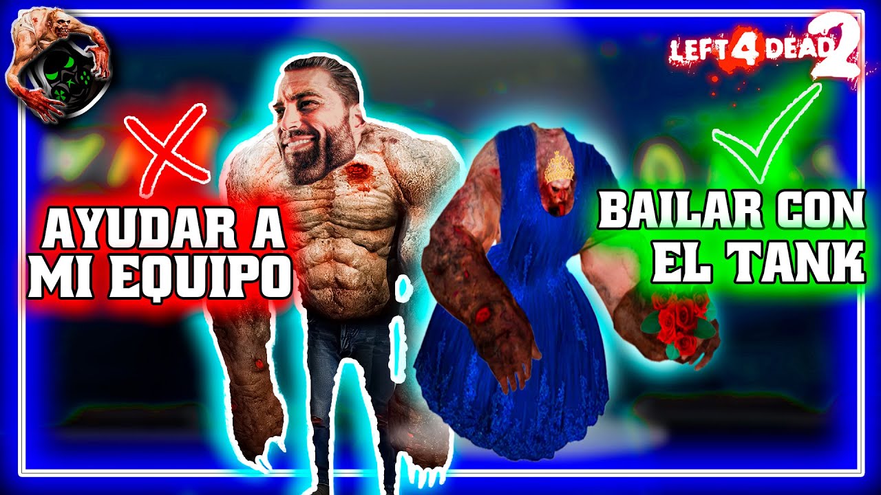 LEFT 4 DEAD 2 -CLIPS DIVERTIDOS BAILANDO TANKS 🤣 - YouTube