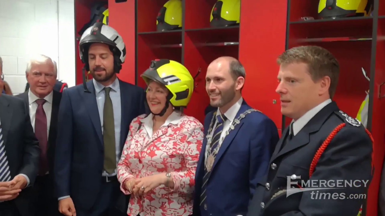Official Opening of Ferbane Fire Station, Co Offaly 28 05 18 - YouTube