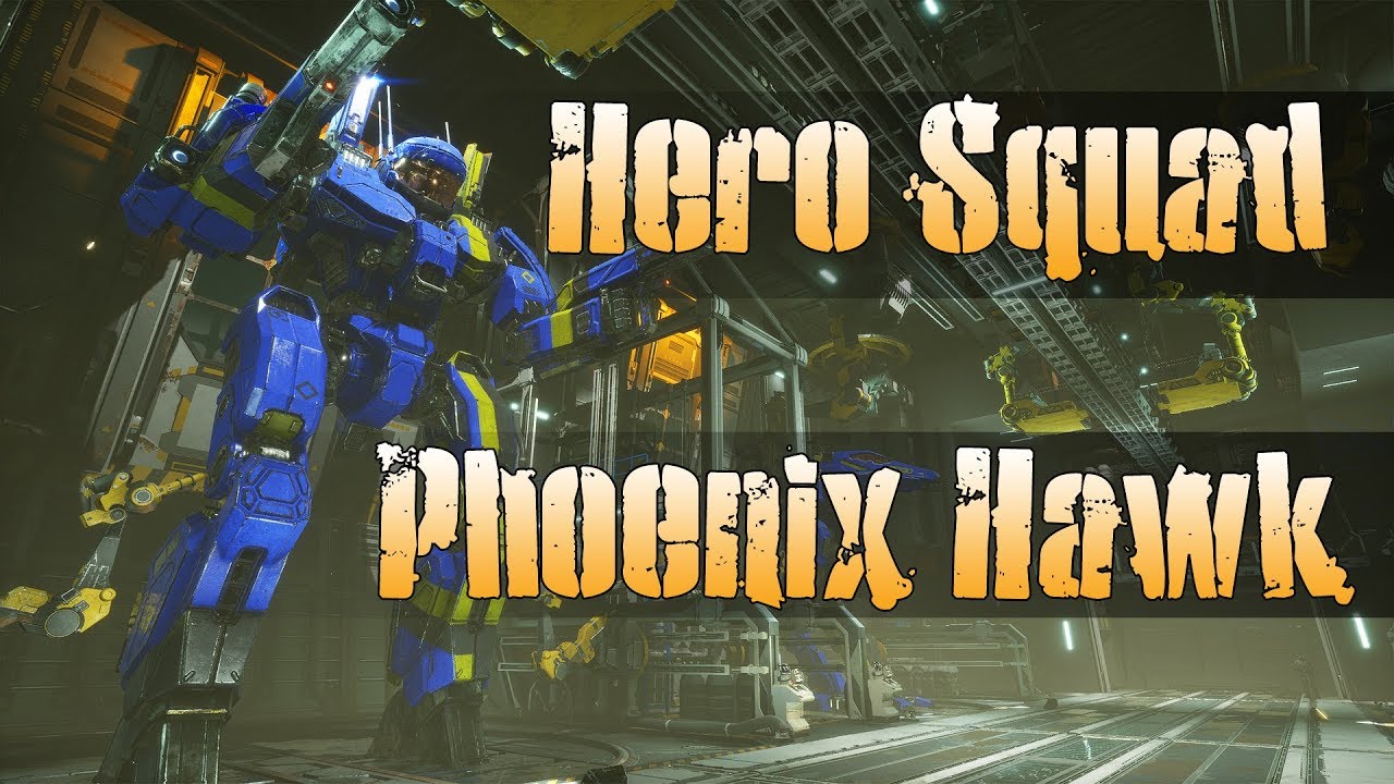 MechWarrior 5 - Hero Squad #4 - Phoenix Hawk-KK - YouTube