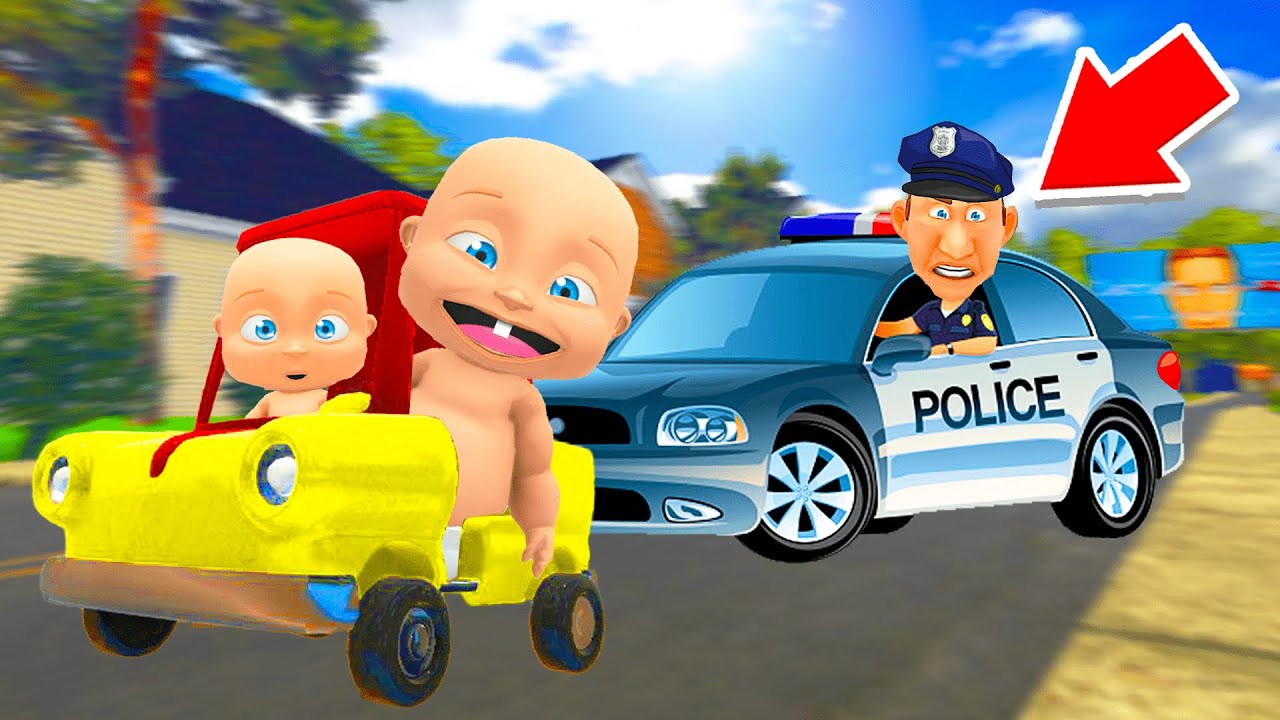 Baby LEARNS How to DRIVE a CAR! - YouTube