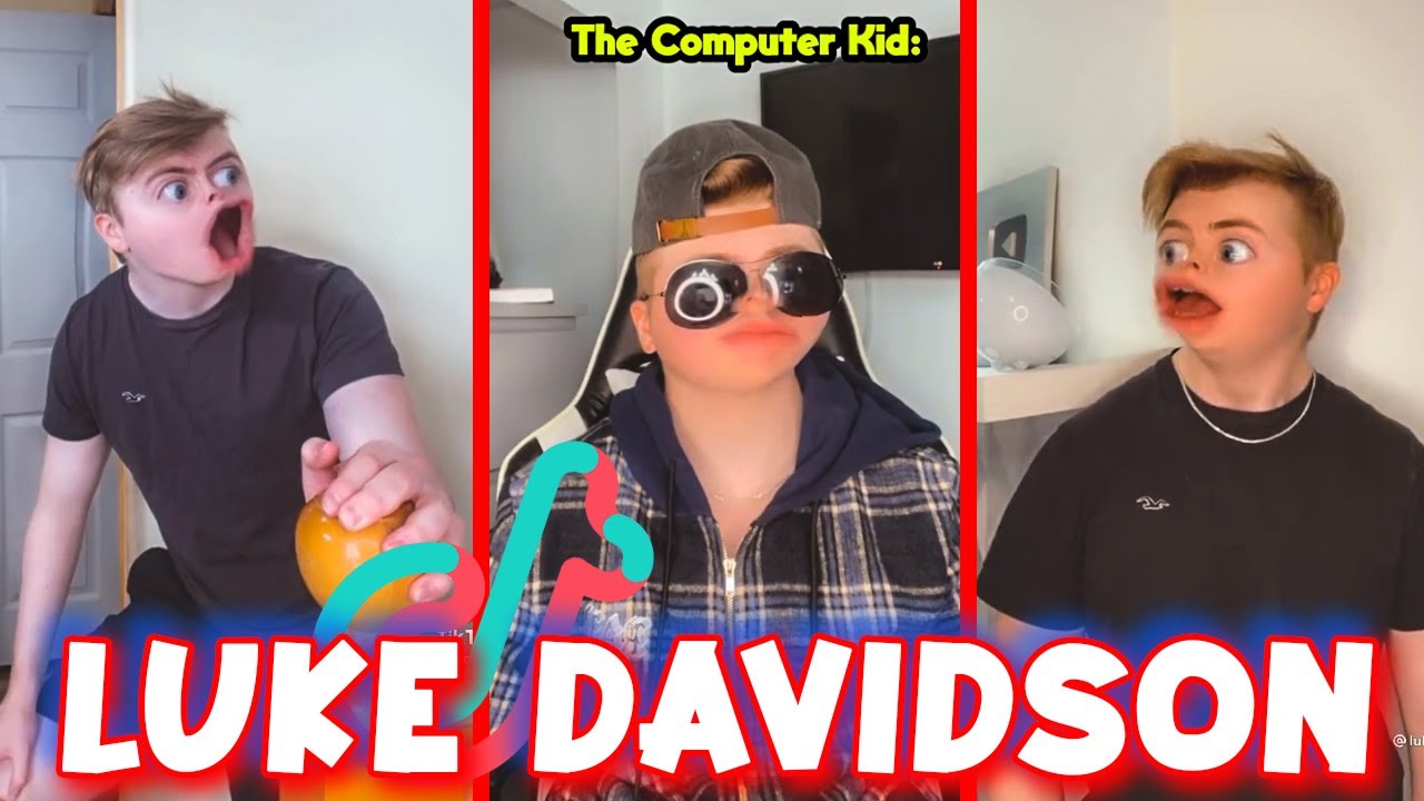 Luke Davidson 9 years old | Comedy Tiktok - YouTube