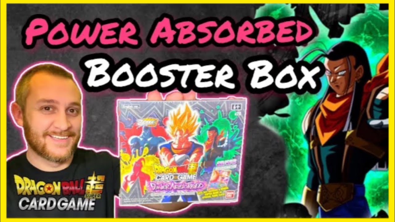 Power Absorbed Booster Box | DBS Card Game - YouTube