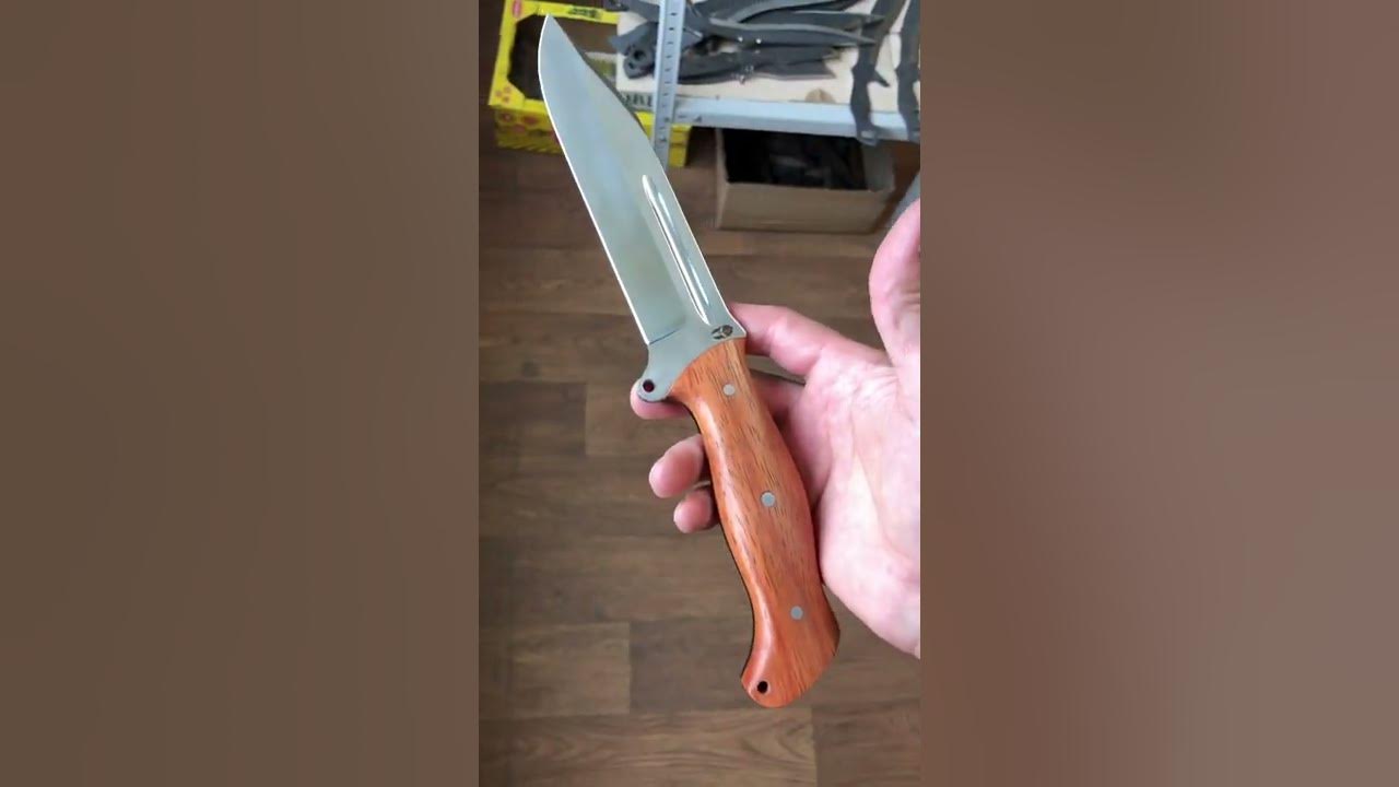 Вот это нож! Большие охотничьи ножи фултанги из кованой стали Х12мф ...