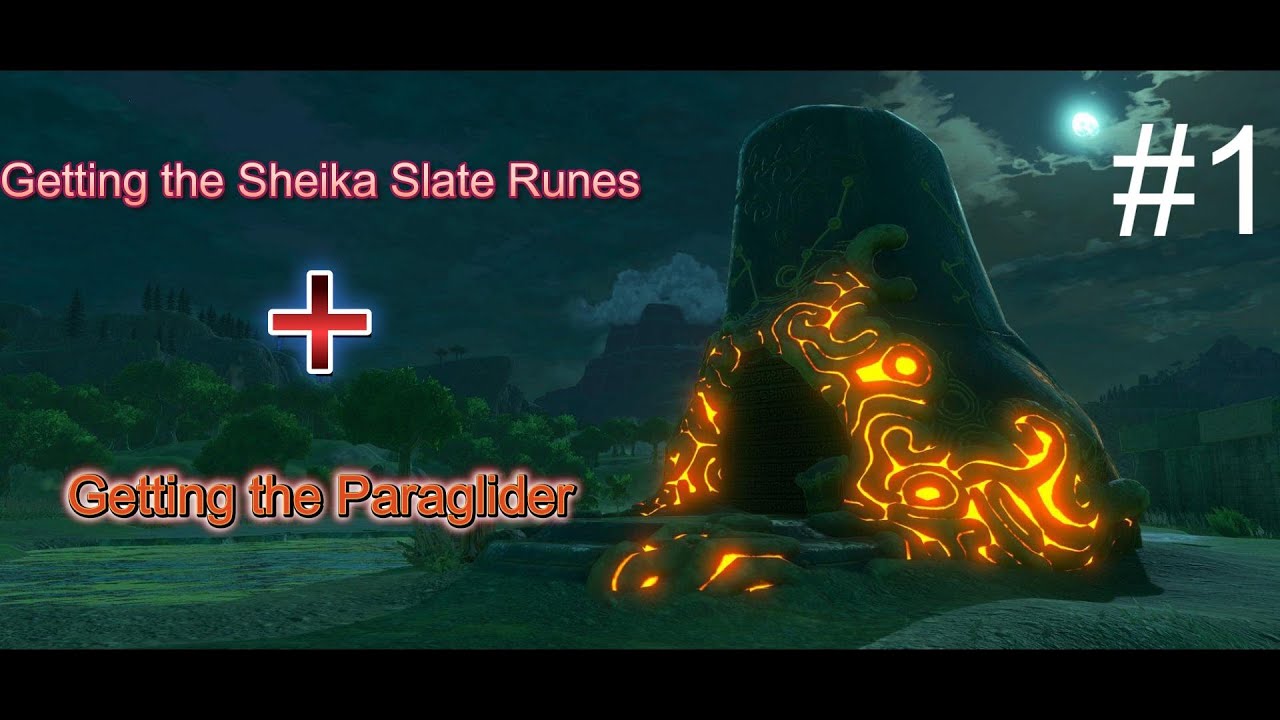 Getting the Sheika Slate Runes | The Legend of Zelda: Breath of the ...