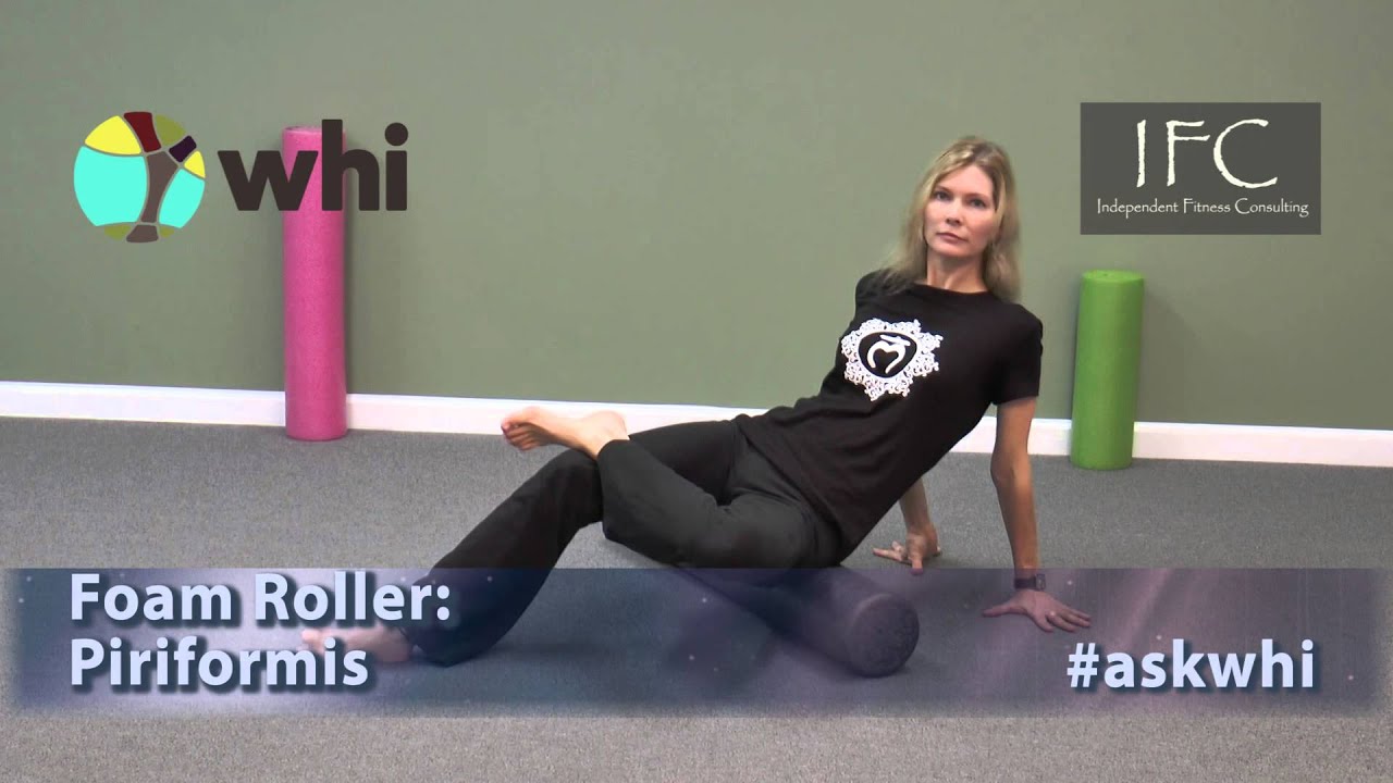 Foam Roller Piriformis-Kennesaw Chiropractor-WHI - YouTube