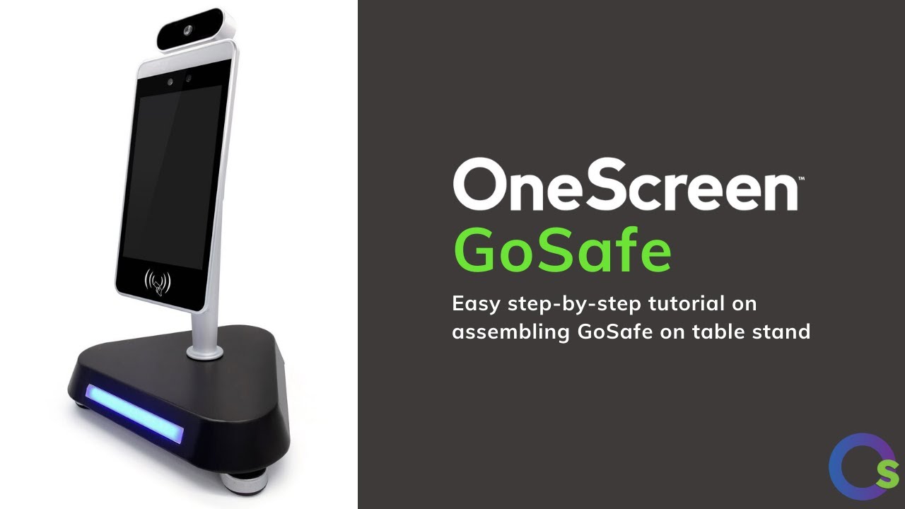 OneScreen GoSafe Table Stand Assembly - YouTube