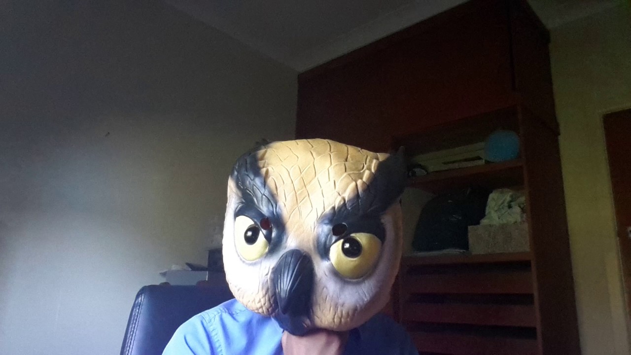 I will make more trap in the future funny vanoss owl mask just to say ...