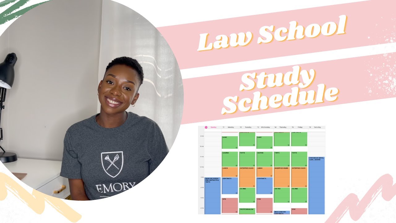 Law School Study Schedule YouTube law-school-study-schedule-youtube