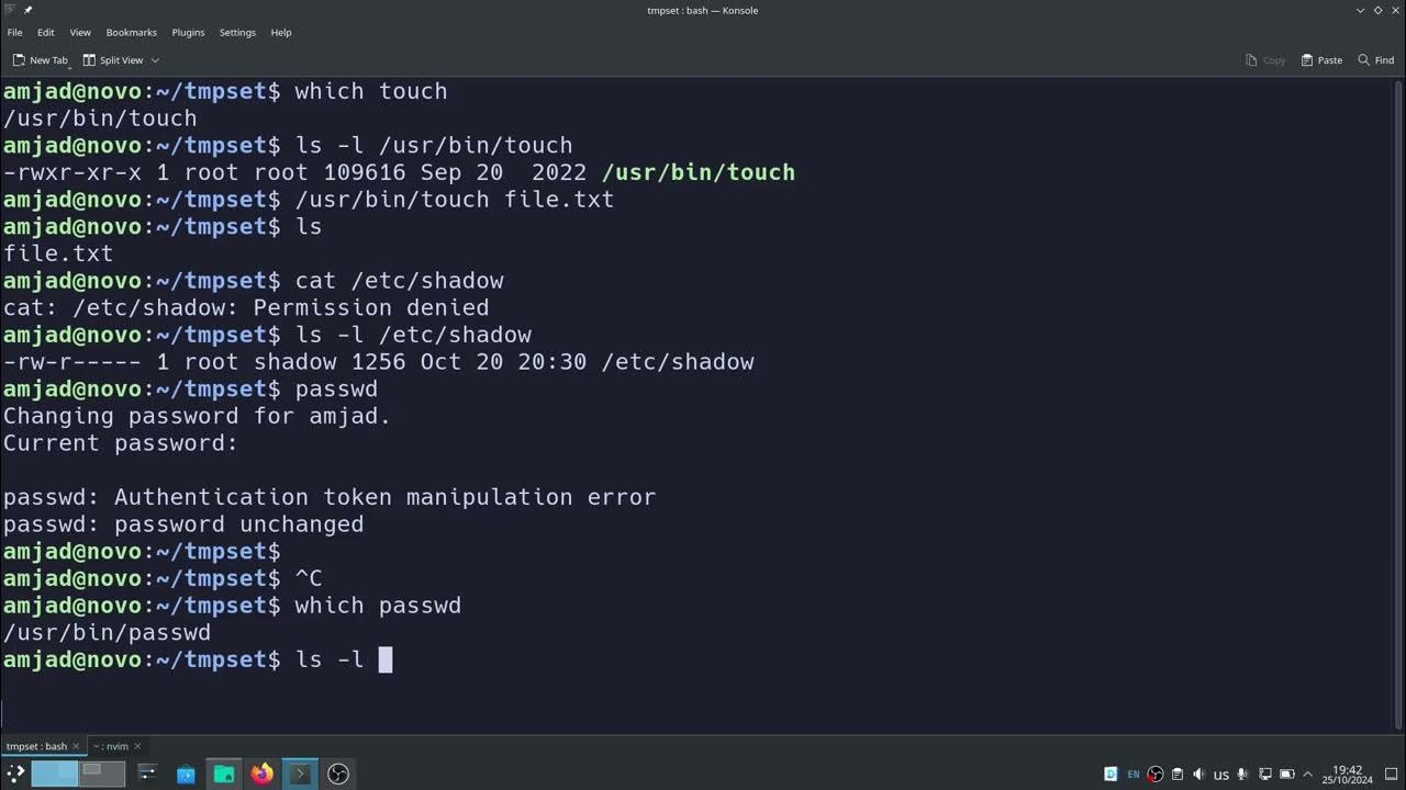 لينكس بالعربي Linux: setuid, setgid, and sticky bit - YouTube