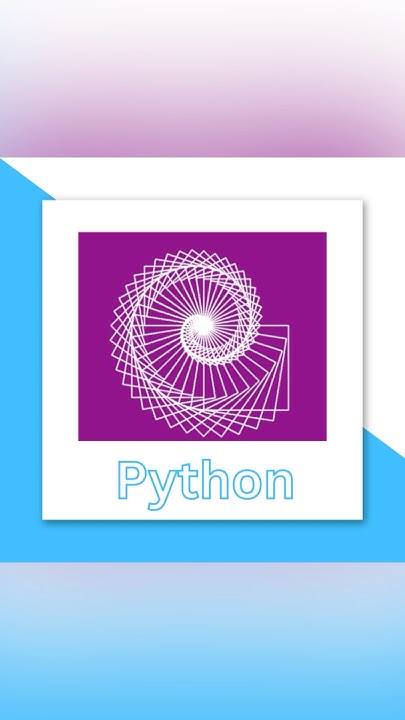 شكل هندسي روعة في بايثون Pythoncode Python Codeprojects Coding Pythonprojectswithsourcecode