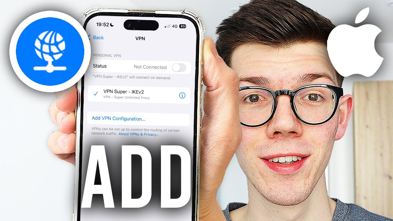 How To Add VPN In iPhone - Step By Step - YouTube
