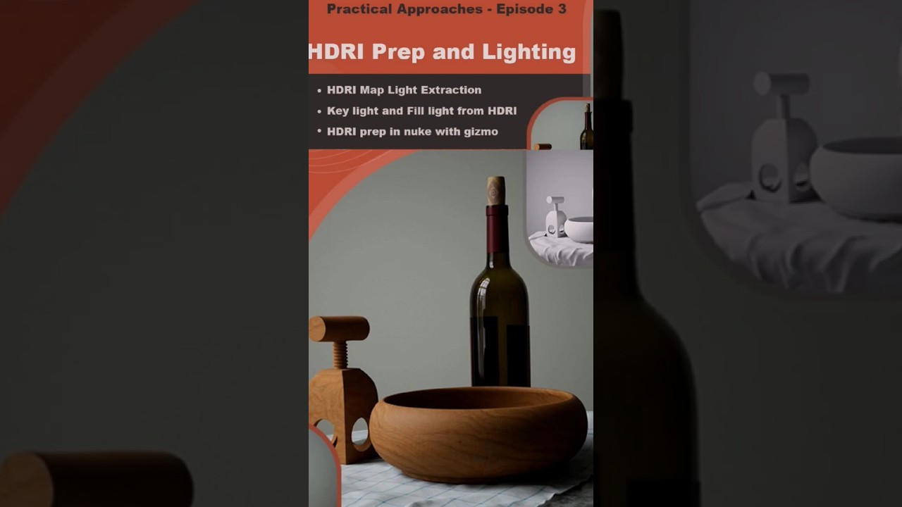 HDRI Prep with gizmo and lighting in Maya - YouTube