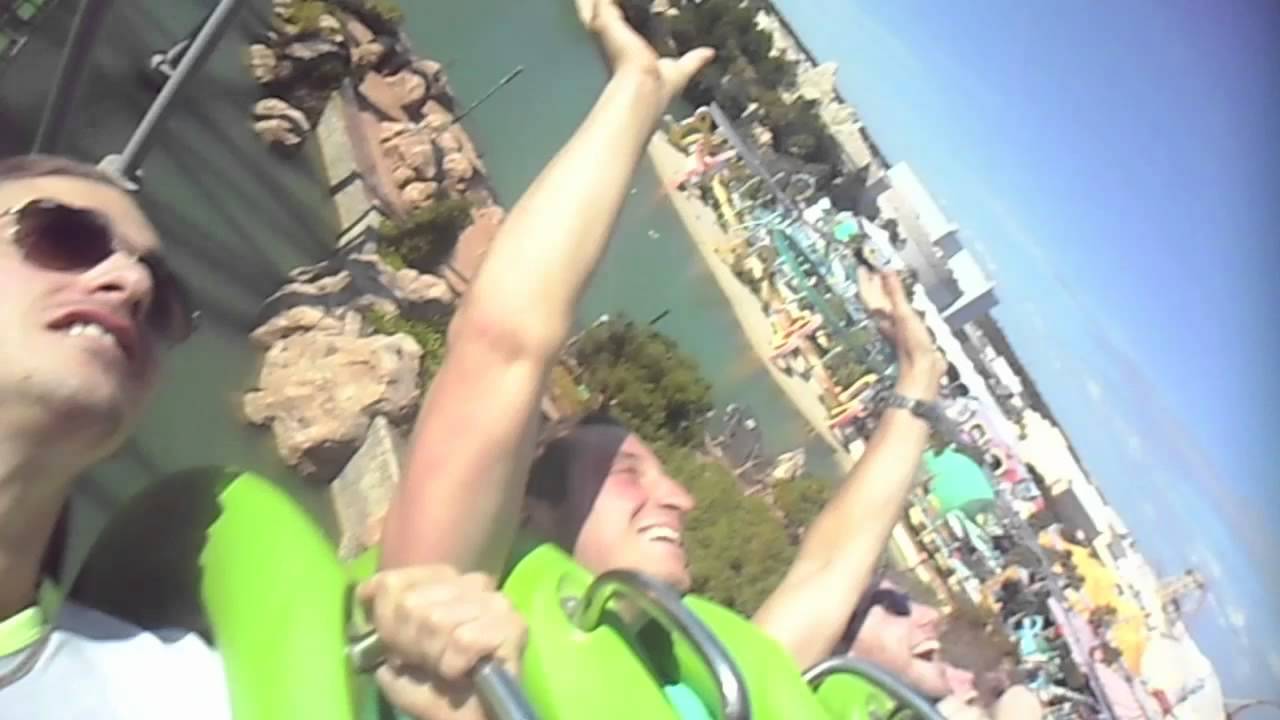 The Incredible Hulk Ride - YouTube