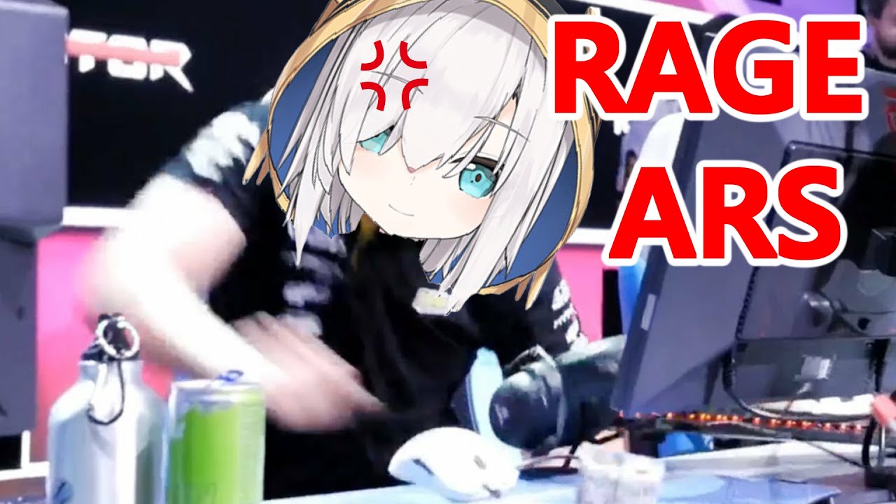 Ars Almal Smash Her Desk - YouTube