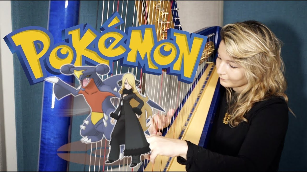 Champion Cynthia Pre Battle Music - Cynthia Encounter Prelude on Harp ...