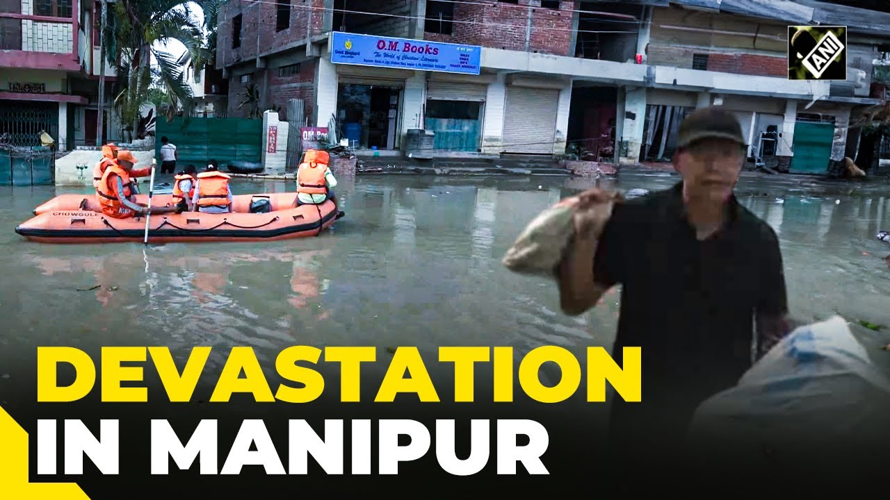 Thousands affected as Imphal East continues to face floods, houses ...