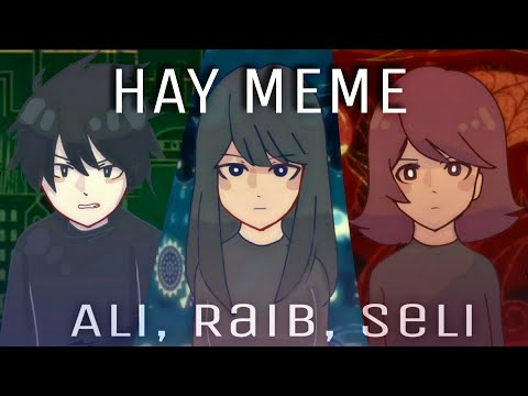 HAY MEME || Raib, Ali & Seli || Novel Bumi Tere Liye || FlipaClip