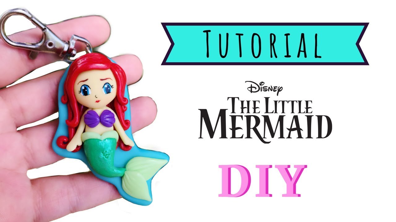 Tutorial: ARIEL, LA SIRENITA! DIY CLAY - YouTube