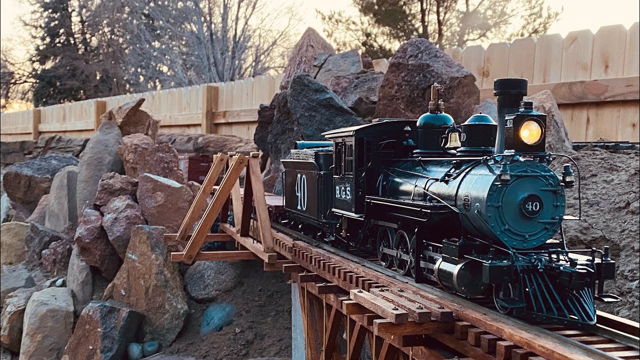 Vance Jct. to Ophir with RGS #40 - YouTube