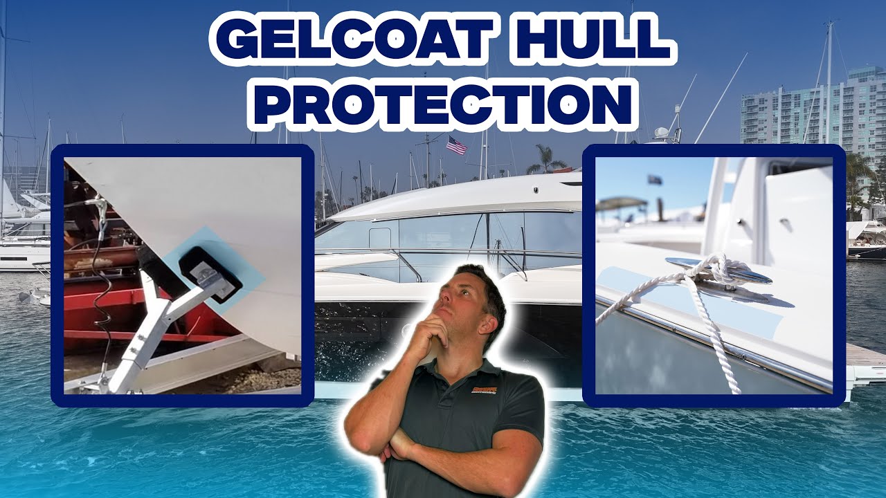 Hull Protection with Boat Wraps Chafe Guard and Installation - YouTube
