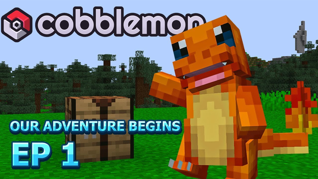 Our Adventure Begins Cobblemon Ep 1 Youtube