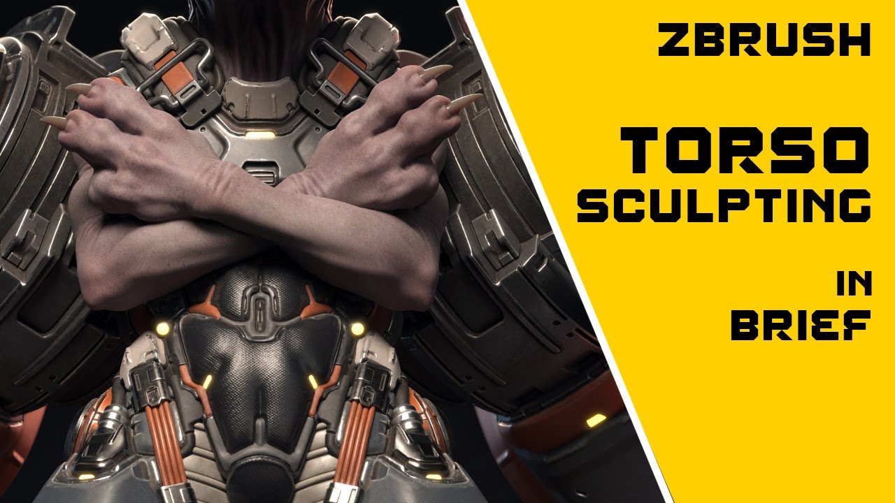 Hard Surface Design and Sculpting in Zbrush - YouTube