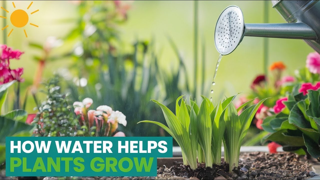 Why Do We Water Plants to Help Them Grow? The Role of Water in Plant ...