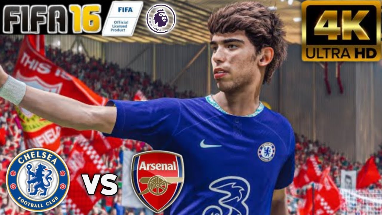 CHELSEA VS ARSENAL Fifa 16 Mod 23 Offline Android Ultra Graphics ...