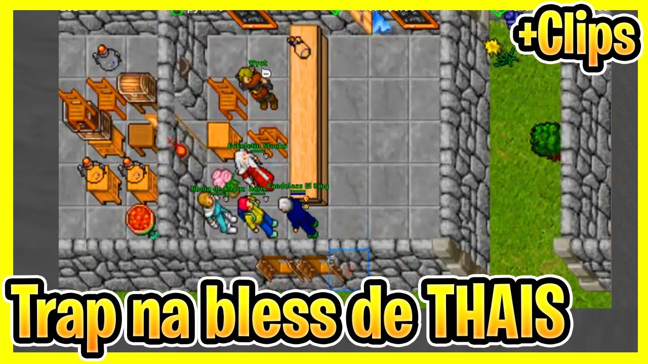 TRAP na bless de THAIS - Tibia #GameLab - YouTube
