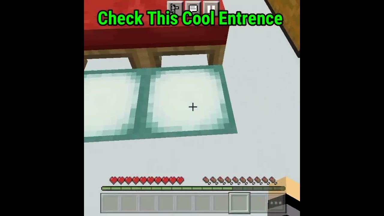 Secret Base In Minecraft||Under Lava Secret Base ||#minecraft #shorts # ...