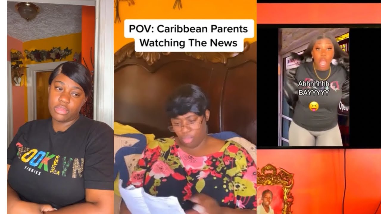 When Caribbean Parents Watch The News - YouTube