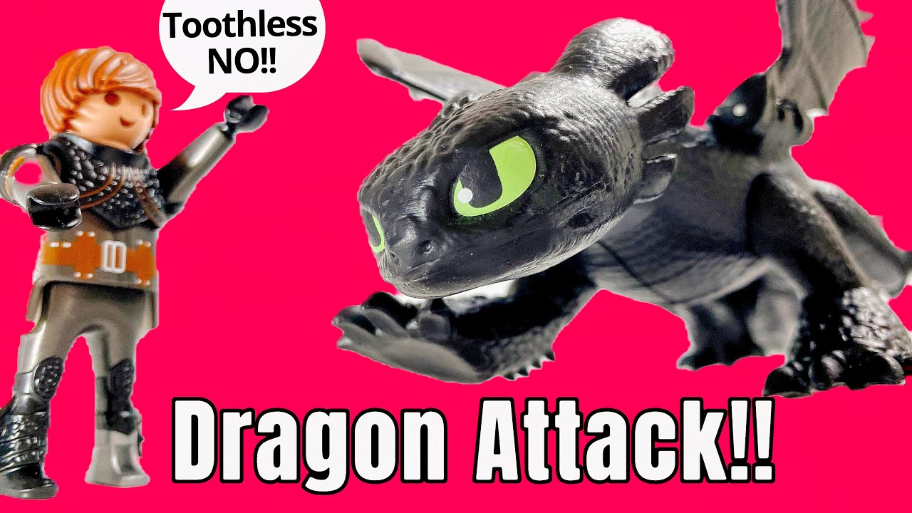 Toothless Attacks Hiccup?! Toothless Roleplay - How To Train Your ...