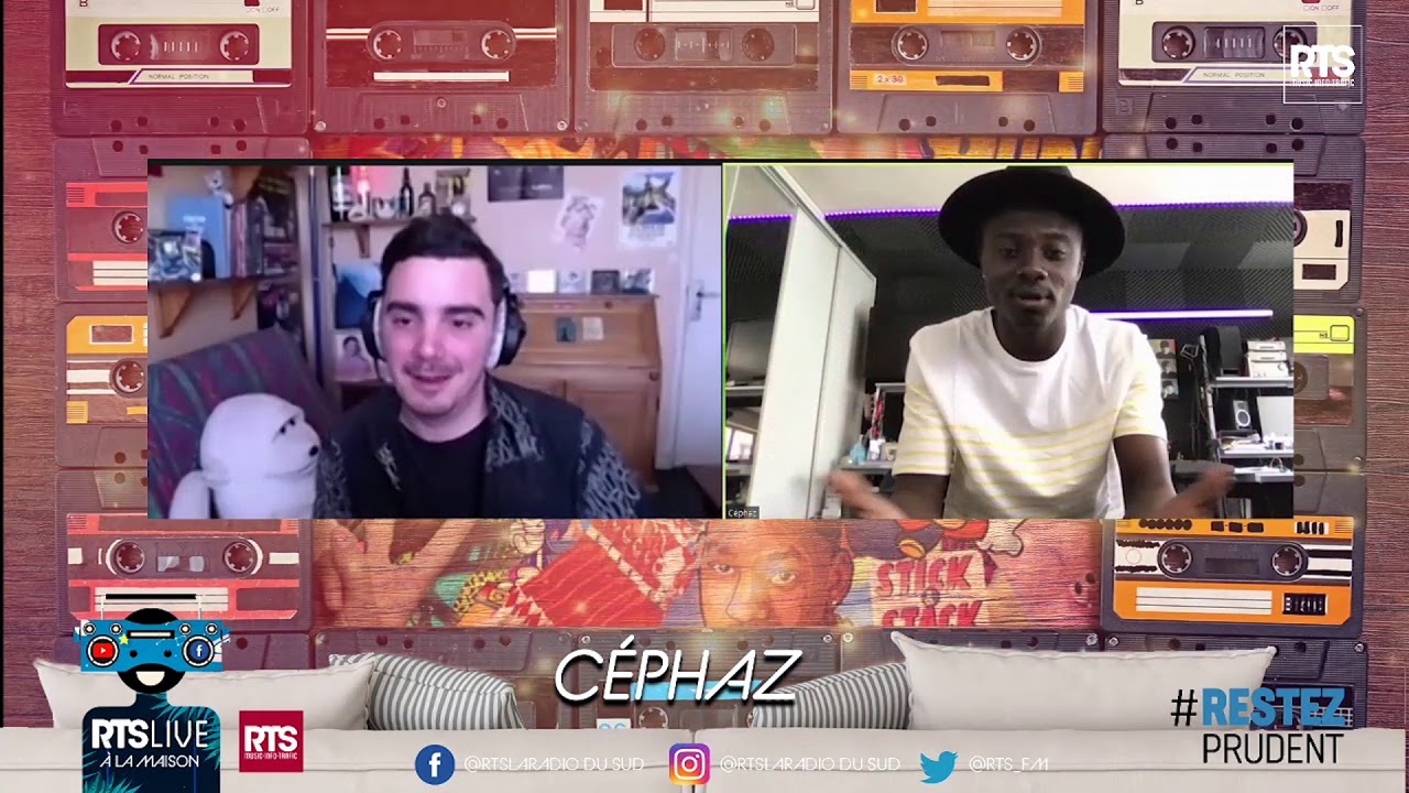 CEPHAZ l'artiste à découvrir absolument (RTS LIVE A LA MAISON 3) - YouTube