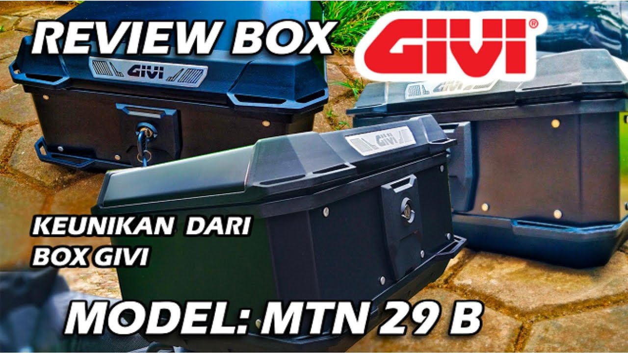 REVIEW BOX MTN 29 B | GIVI INDONESIA | AWS MOTO - YouTube