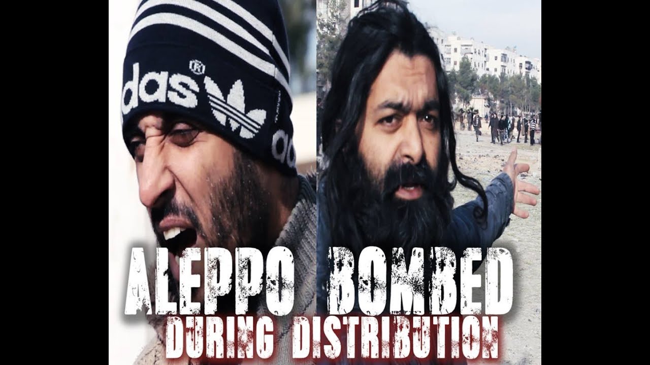 Syria - Abid Mahi & Shak caught in Aleppo bombing during Charity ...