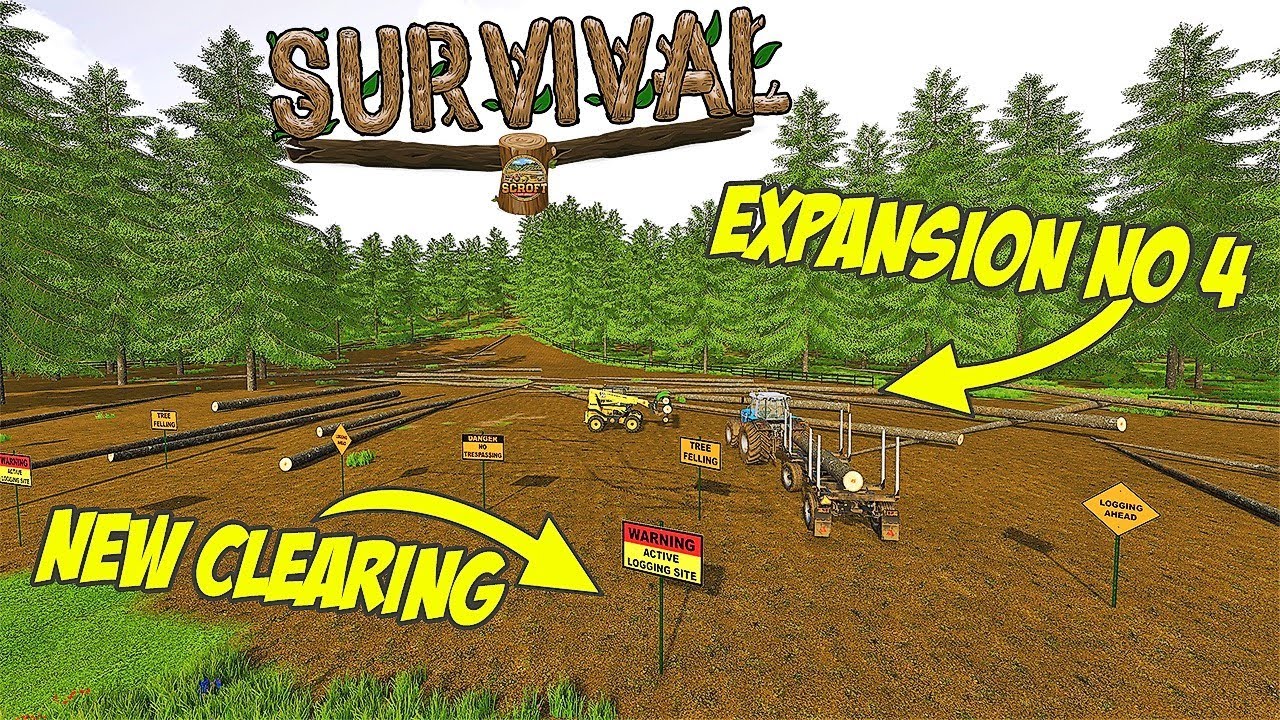 New Clearing! | FS22 | Survival | Episode 36 - YouTube