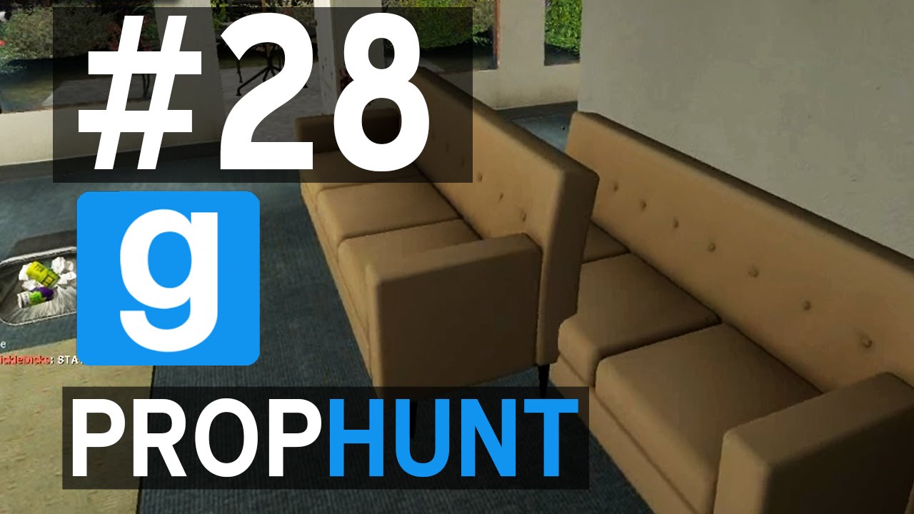 COUCH ON COUCH ACTION (Prop Hunt) - YouTube