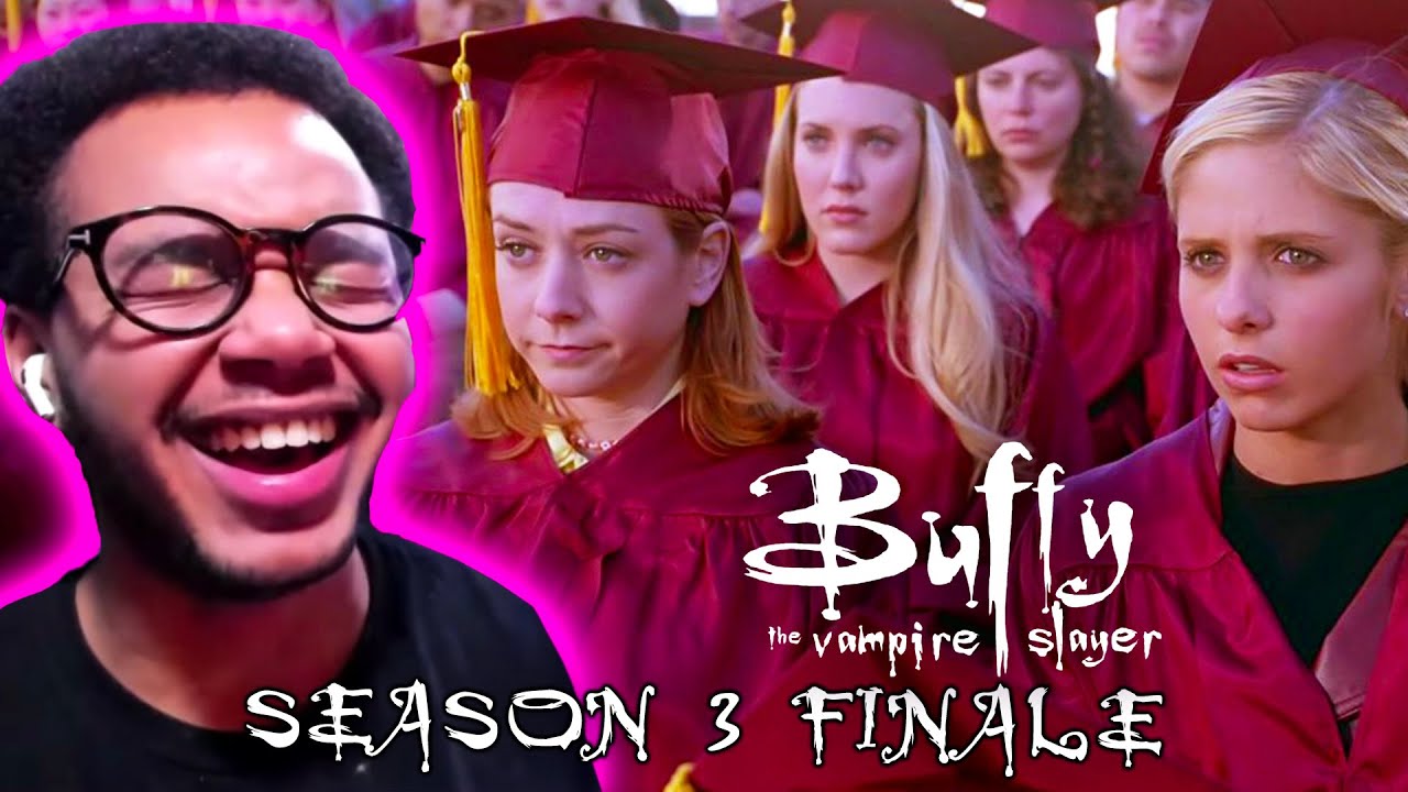 Buffy The Vampire Slayer Season 3 "Graduation Day" FINALE REACTION ...