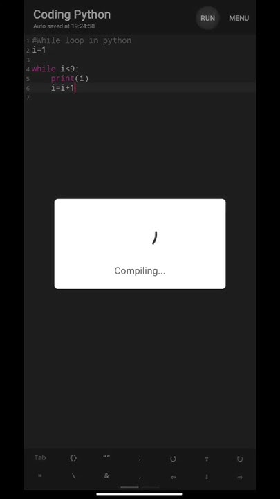 While Loop In Python Shorts Python Pythontutorial Coding Pythonprogramming Cs Youtube