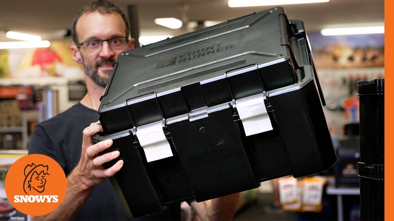 Front Runner Wolf Pack Pro Hi−Lid Kit Stackable Storage Box - YouTube