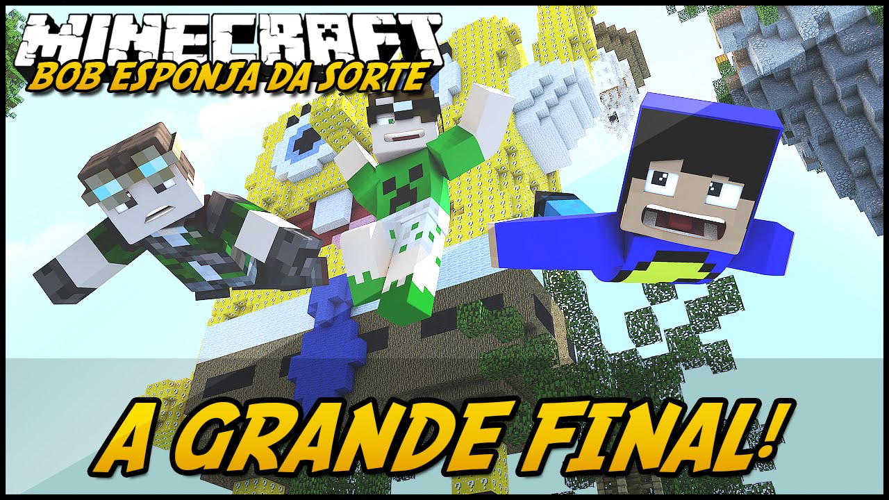 Minecraft: BOB ESPONJA DA SORTE - A GRANDE FINAL! #3 (Lucky Block Mod ...