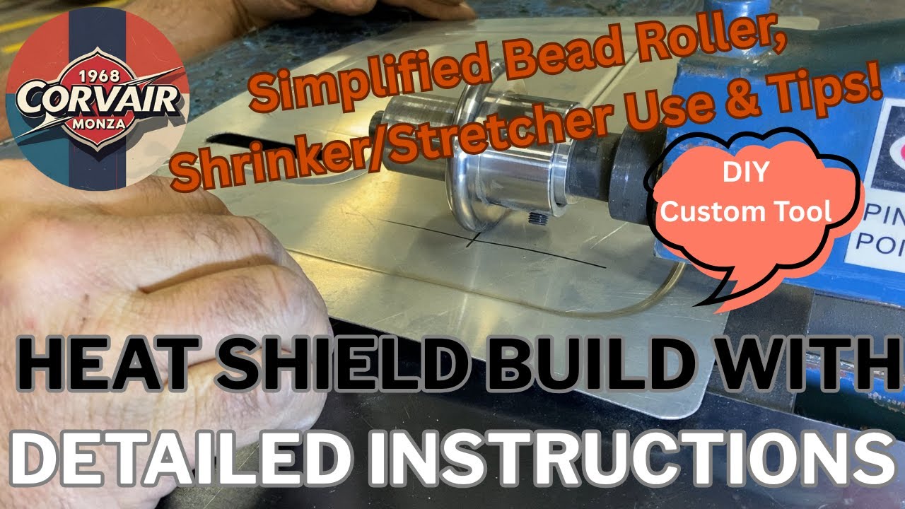 How To Form Aluminum Heat Shields - YouTube