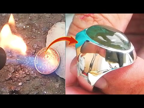 CARA BUAT CINCIN KOIN TERMUDAH | CINCIN POLOS